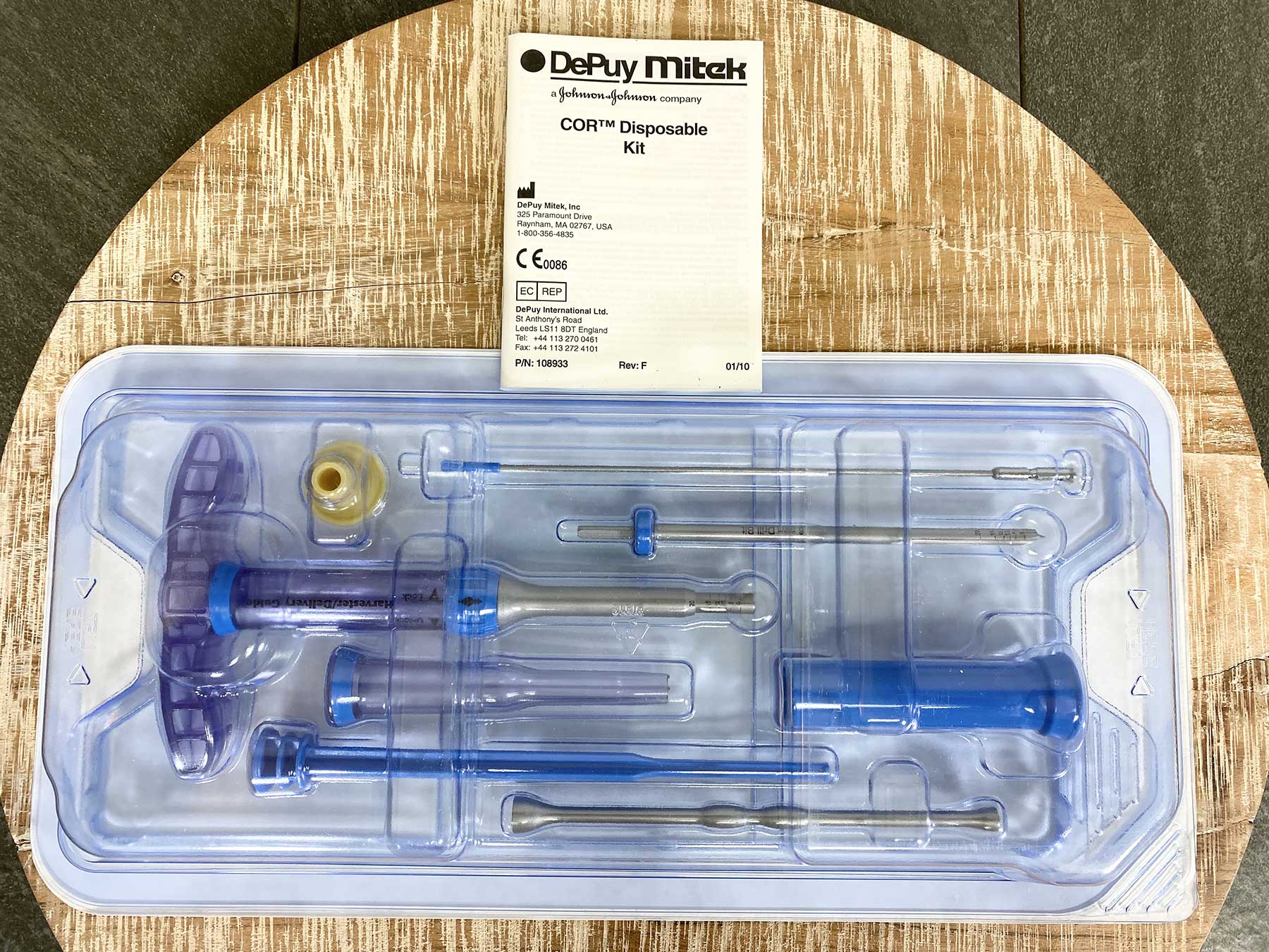 Depuy Mitek 252111 Cor Disposable Kit, 6mm – One Medical Stop