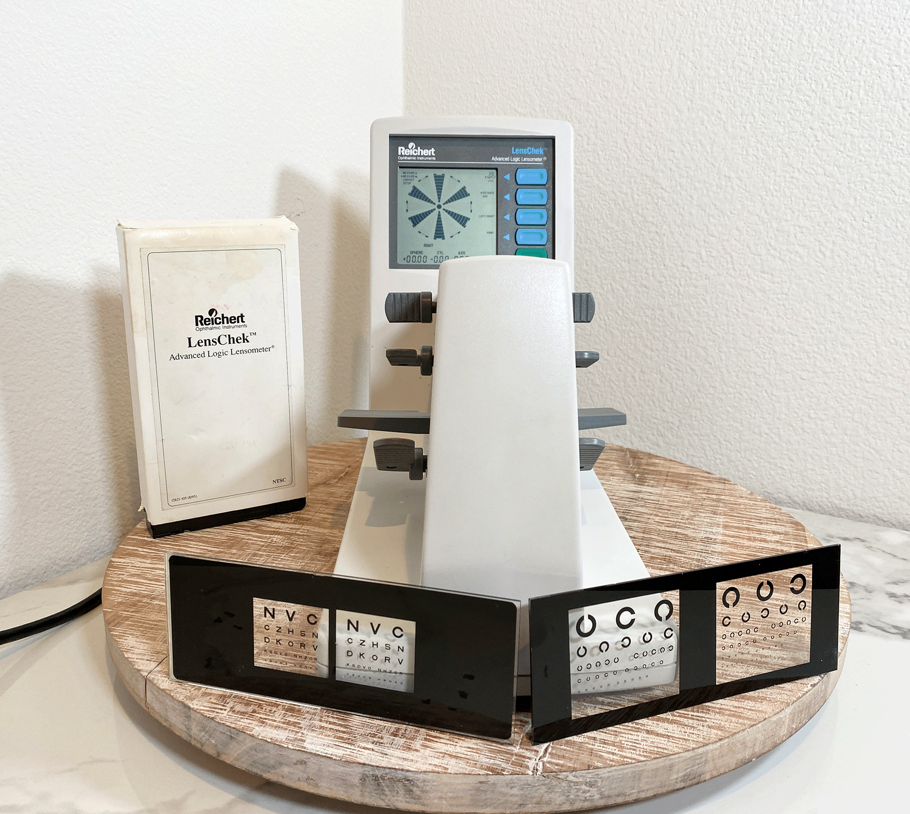 Reichert Lenscheck Advanced Logic Lensometer Model # 12621 Rev: C Auto ...