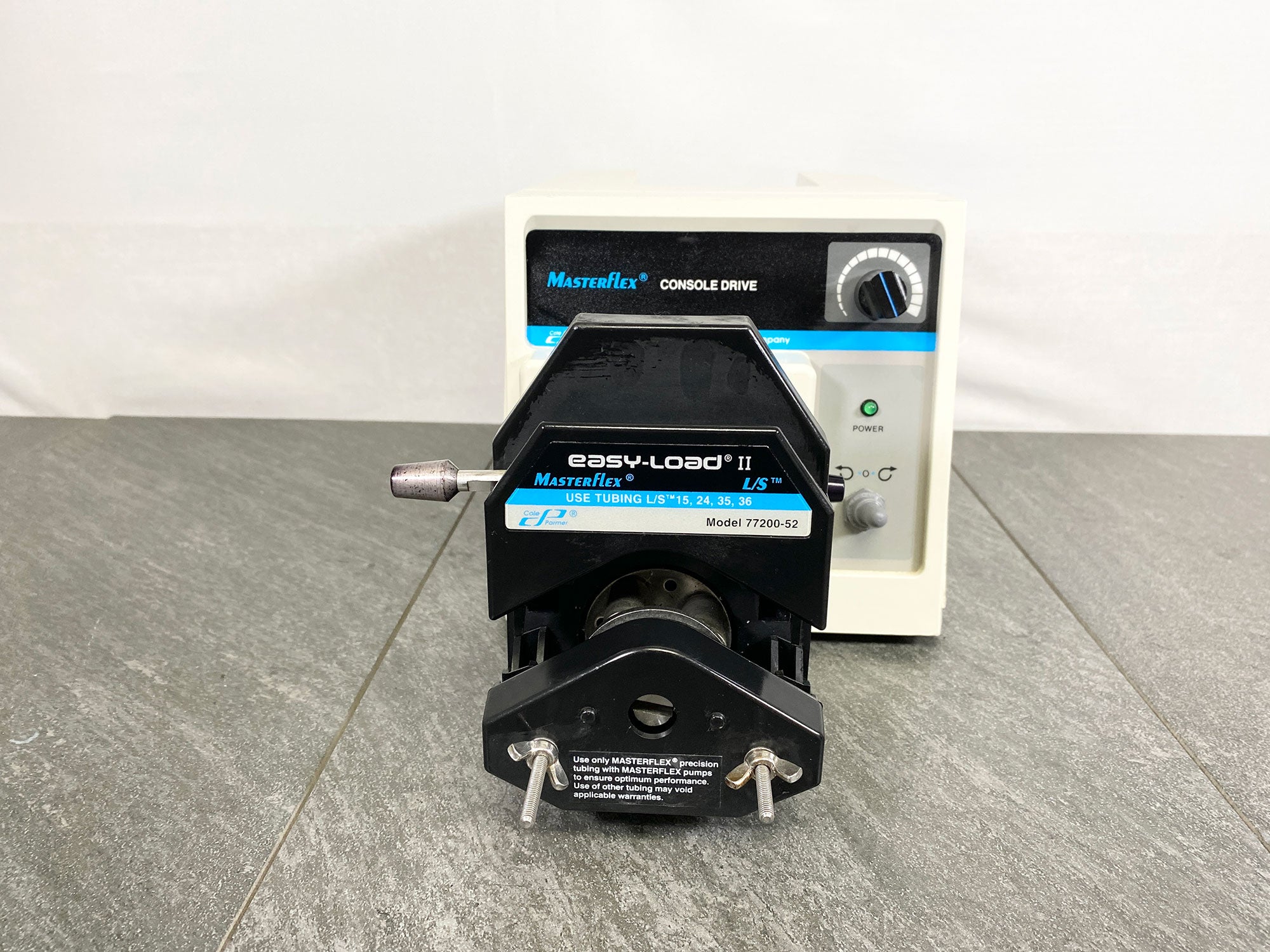 Cole Parmer 7520-60 Masterflex L/S Console Drive, 77200-52 Easy-Load I ...