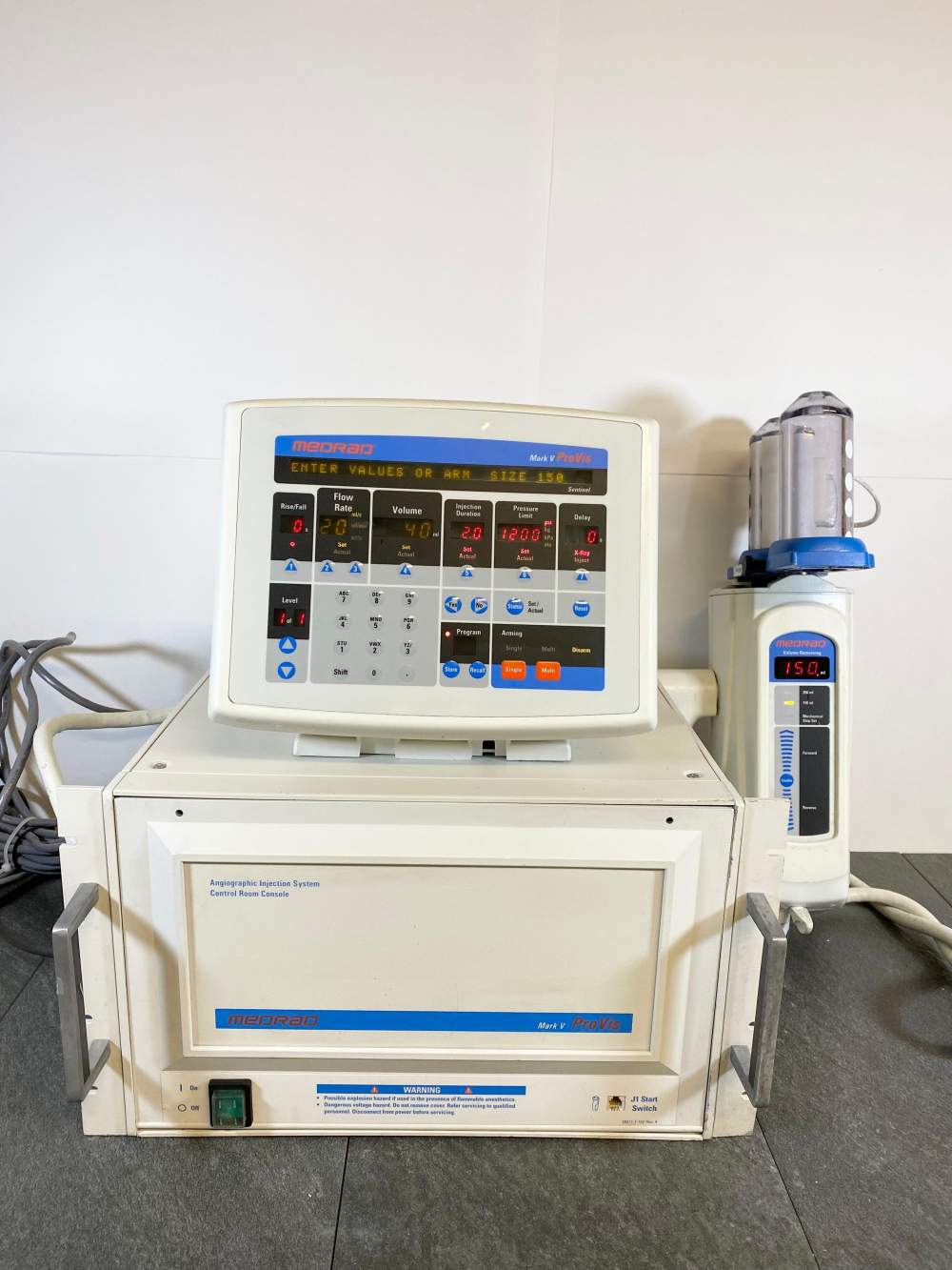 MEDRAD MARK V PROVIS Angiographic Injection System Injector – One ...