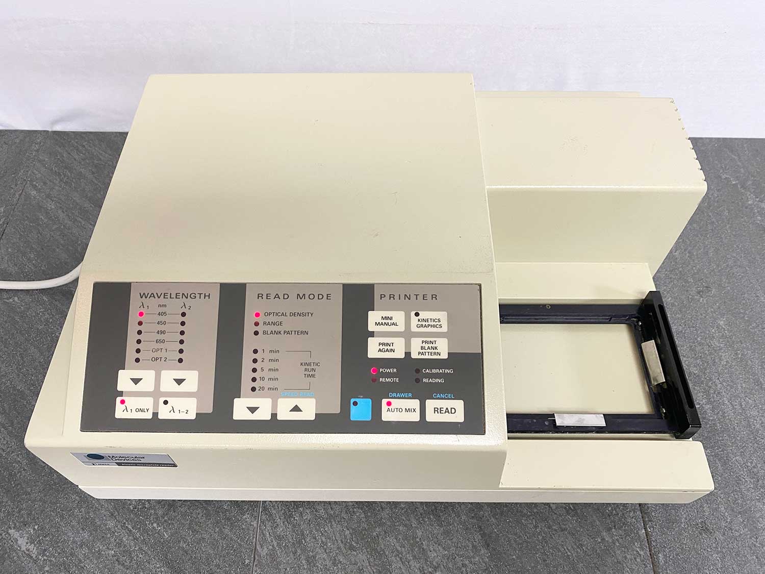 Molecular Devices VMax Kinetic Microplate Reader – One Medical Stop